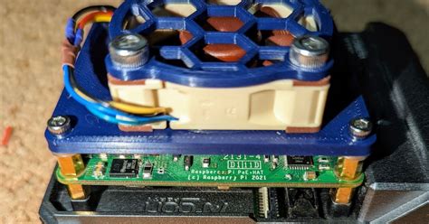 Pi Poe 40mm Fan Hat Adapter By Pjvenda Download Free Stl Model