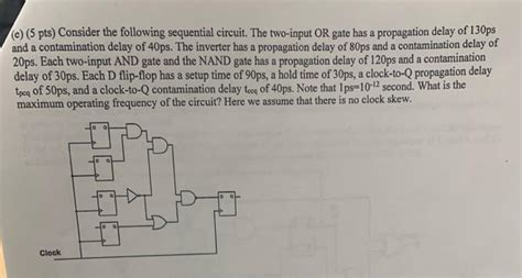Solved Pts Consider The Following Sequential Circuit Chegg