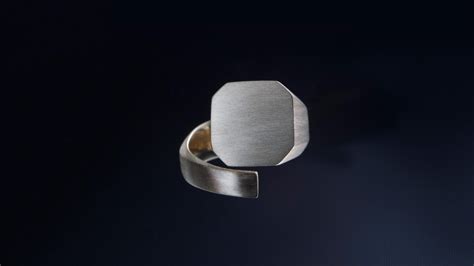 Customizable Dina Kamal Ra Pinky Ring 18k Yellow Gold For Sale At 1stdibs