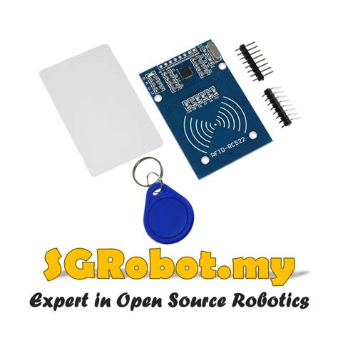 Arduino RFID RC522 Card Reader Detector Module Kit Shopee Malaysia