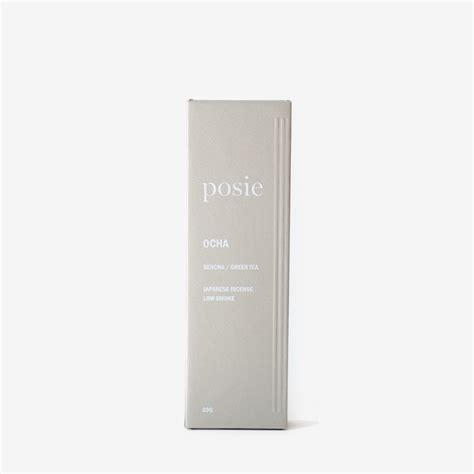 Posie Incense Ocha Sencha Green Tea High Street Trading Co