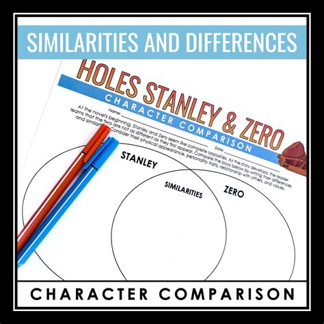 Holes Character Analysis Assignment Comparing Stanley And Zero Lou Presto Plans