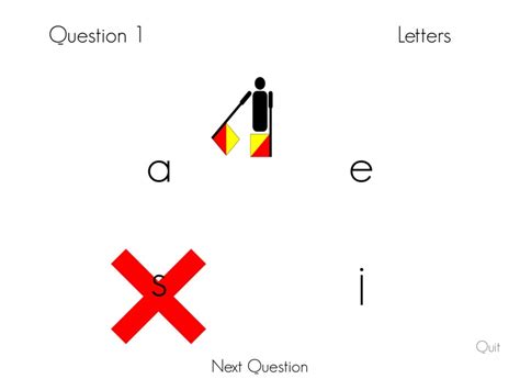 Flag Semaphore Quiz By Stuart Woolley