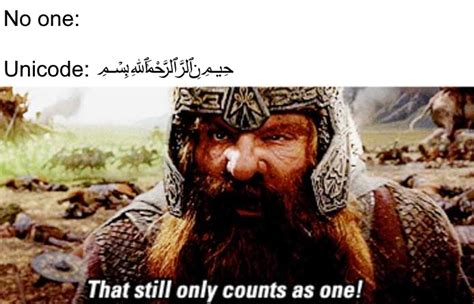 Validating Unicode Be Like Rprogrammerhumor