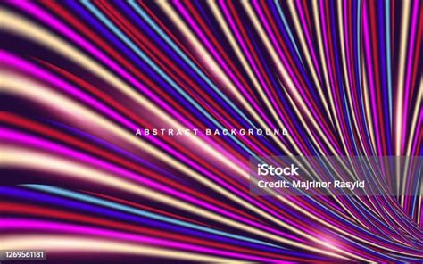 트렌디 한 그라데이션 기하학적 추상적 배경 동적 텍스처 요소는 모션 색상과 조합하여 디자인합니다 라이트 구조 최신 벡터 템플릿 3차원 형태에 대한 스톡 벡터 아트 및 기타