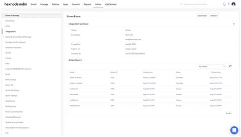 Freshservice Integration With Hexnode Uem Hexnode Help Center