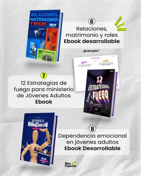 Mega Pack Ministerio Jóvenes Adultos 25 34 Años Más Impulso