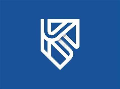 Letter K Snowflake Logo Branition