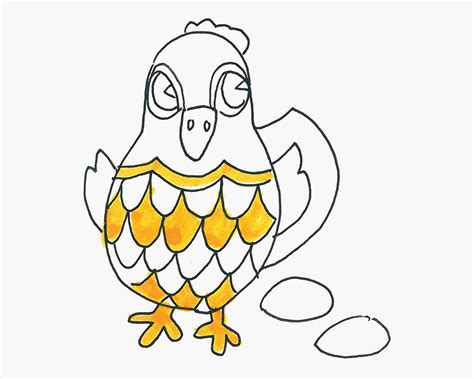 胖火鸡简笔画画法图片步骤儿童画小孩上色 有点网 好手艺