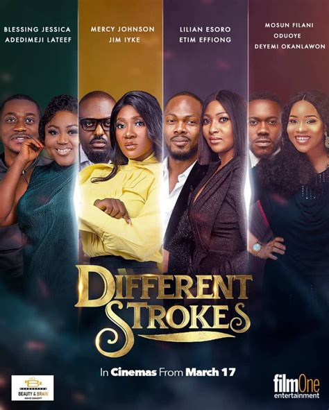Mosun Filani Oduoyes New Film “different Strokes” Set For The Big
