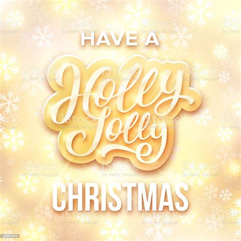 홀리 졸리 크리스마스를 가지고있다 벡터 일러스트레이션 0명에 대한 스톡 벡터 아트 및 기타 이미지 0명 겨울 계절 Istock