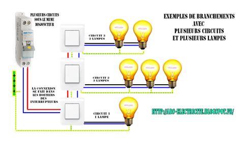 Simple Allumage Comment Brancher Plusieurs Lampes Sur Un Interrupteur
