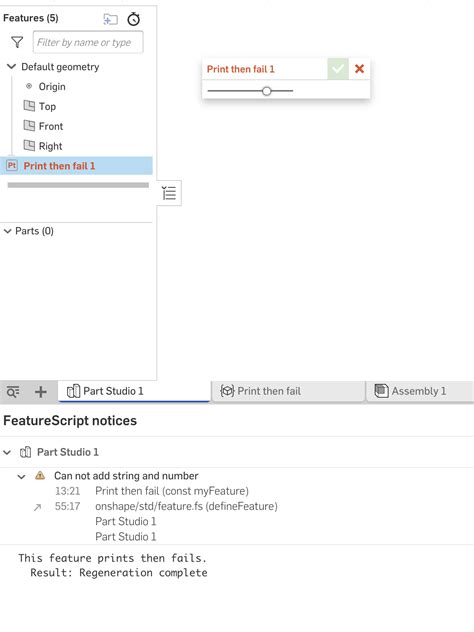 Creating Plan In Feature Script — Onshape