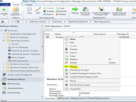 Windows OSD Deployment SCCM Part
