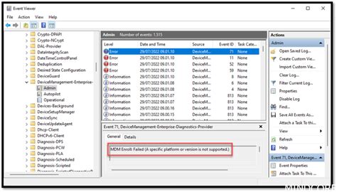 Intune Error Codes And Solutions Mindcore Techblog