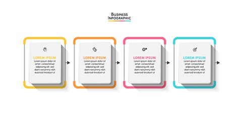 비즈니스 데이터 시각화 추상적인 배경 템플릿을 위해 설계 된 타임 라인 인포 그래픽 아이콘 0명에 대한 스톡 벡터 아트 및 기타 이미지 Istock