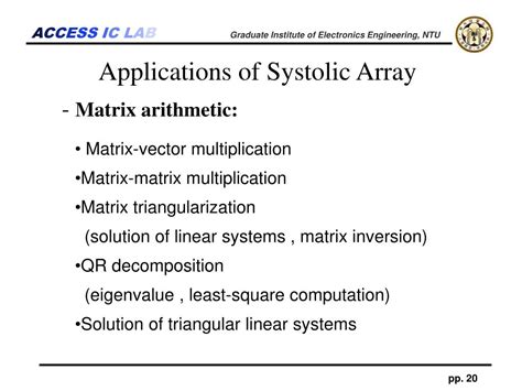 Ppt Why Systolic Architecture Powerpoint Presentation Free Download Id767755