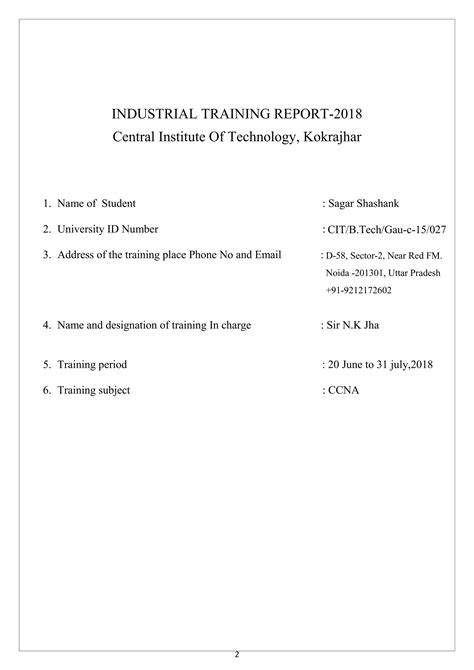 Ccna Project Report Pdf