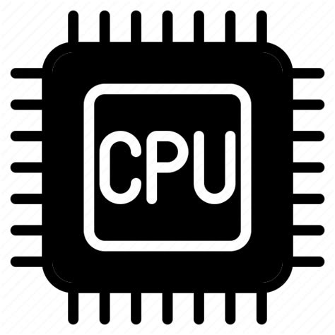 Chip Computer Cpu Electronics Hardware Processor Technology Icon Download On Iconfinder