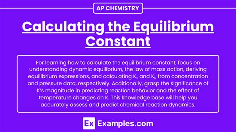 Unit Calculating The Equilibrium Constant Notes Practice Questions AP Chemistry