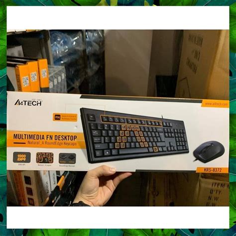 A Tech Krs Kk USB Keyboard And Mouse Combo Black Lazada PH