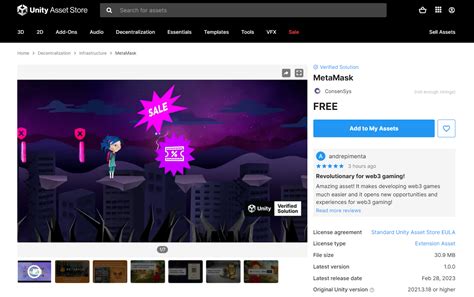 Game On Metamask X Unity 👾