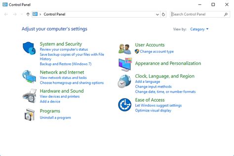 Control Panel Applet Definition