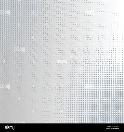 Abstract Monochrome Halftone Pattern Soft Dynamic Linesvector Illustration With Dots Stock