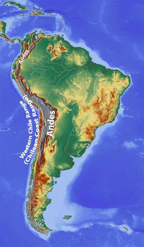 South America 1960s Map Of South South America 1960s Map Of South