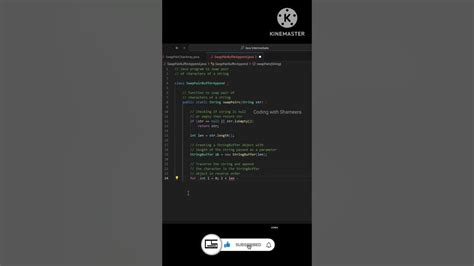 swap a pair of characters in string stringbuffer append codingwithshameera1 java
