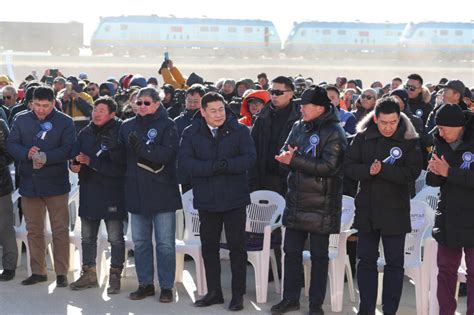 Зүүнбаян Ханги чиглэлийн төмөр зам ашиглалтад орлоо