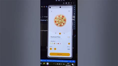 Pizza App Flutter Ui Flutterdeveloper Design Flutterdesigns Coding Pizza Food Foodapp
