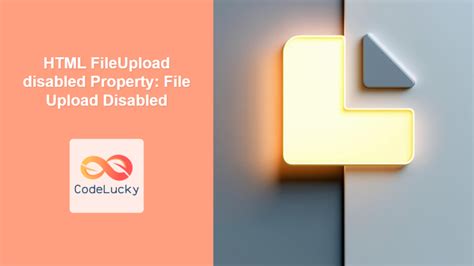Html Button Disabled Property Button Disabled Codelucky