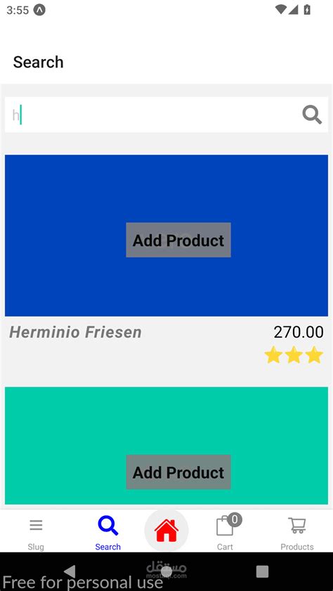 Eshop Mobile App مستقل