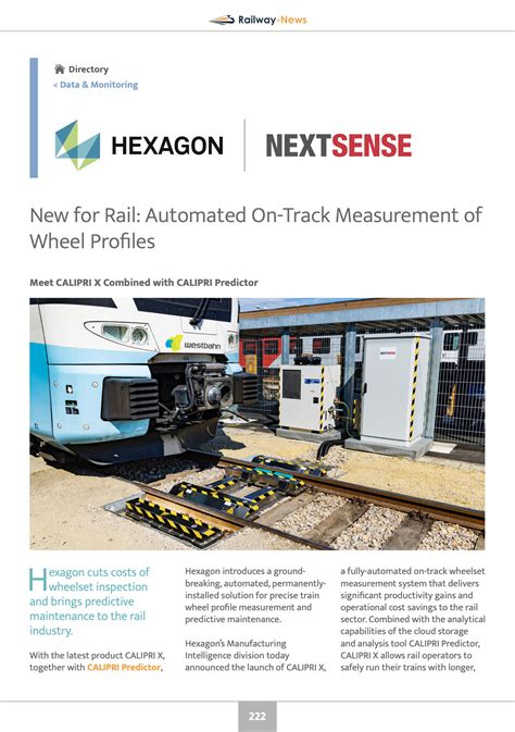 New For Rail Automated On Track Measurement Of Wheel Profiles
