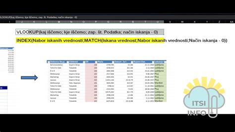 Excelmajsterindexmatch Youtube