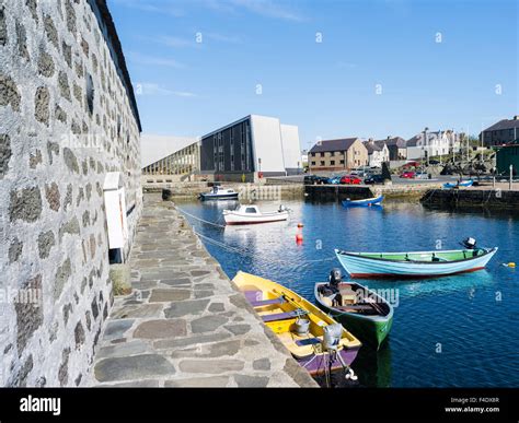 Lerwick Capital Of The Shetland Islands In Scotland Hays Dock And