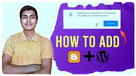 How To Add Web Push Notification 2022 Blogger And Wordpress Increase Unlimited Traffic Youtube