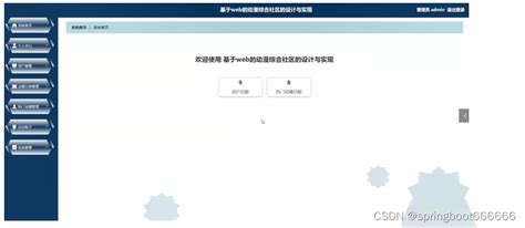 Javaphpnodejspython基于web的动漫综合社区的设计与实现【2024年毕设】 Csdn博客