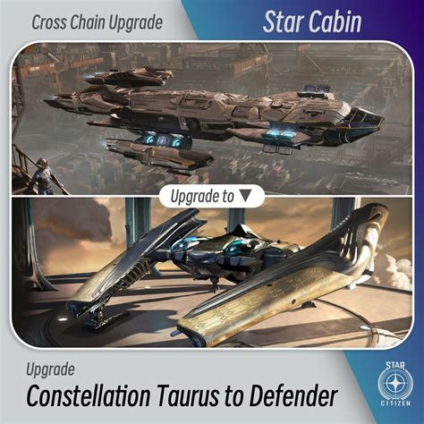 Space Constellation Taurus To Defender Upgrade