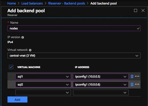 Configure File Server Failover Cluster In Azure Across Availability Zones