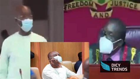Watch Video Speaker Shuts Kennedy Agyapong Up In Parliament And Asked Him To Sit Down Dicy
