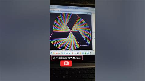 Amazing Graphic Design Using Python Gui Python Trend Shorts Reel