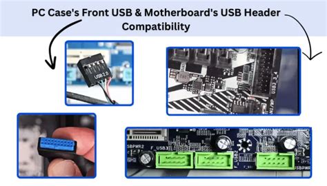 PC Case S Front USB Motherboard S USB Header Compatibility