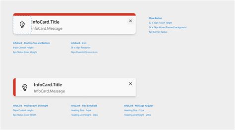 Proposal Infobar V2 Infocard Control · Issue 3967 · Microsoftmicrosoft Ui Xaml · Github