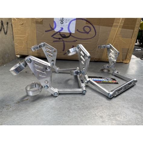 Jual Breket Lampu Cnc Kupingan Lampu Cnc Set Dudukan Plat Nomor Shopee Indonesia