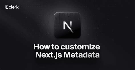 How To Customize Nextjs Metadata
