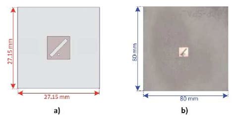 Path Antenna A Simulated With Hfss B Large Antenna Built Méndez