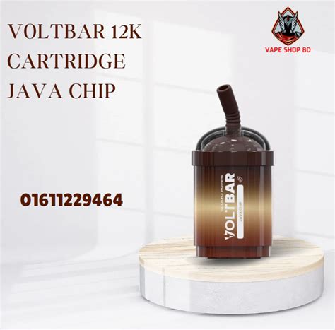 Voltbar 12k Java Chip Cartridge Vape Shop Bd
