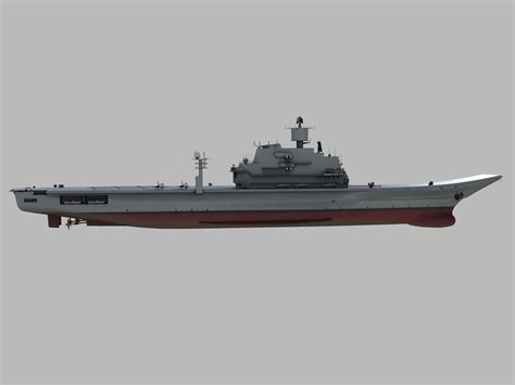 Ins Vikramaditya Aircraft Carrier 3d Model By Mermodels